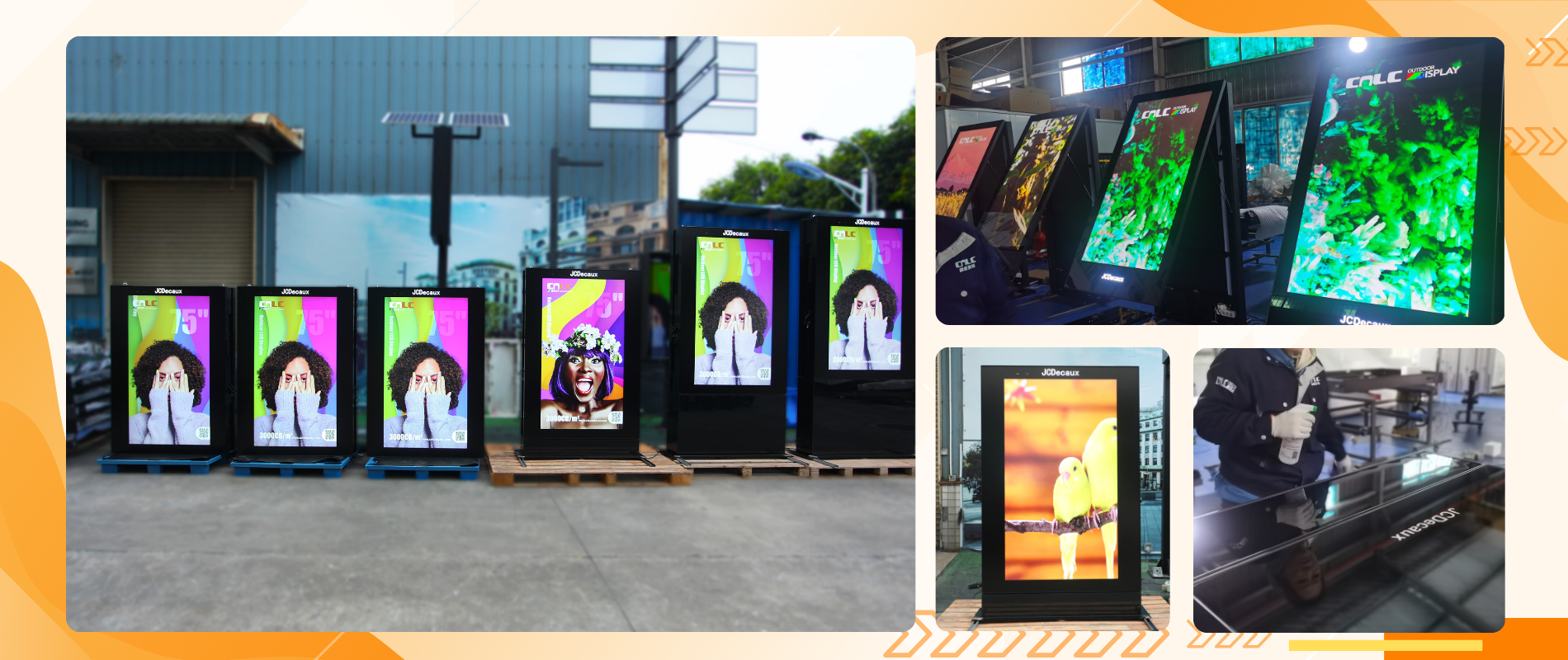 LED & LCD Digital Signage Supplier, Aluminum Advertising Display | CNLC ...