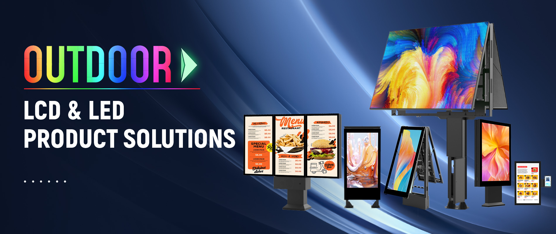 LED & LCD Digital Signage Supplier, Aluminum Advertising Display | CNLC ...